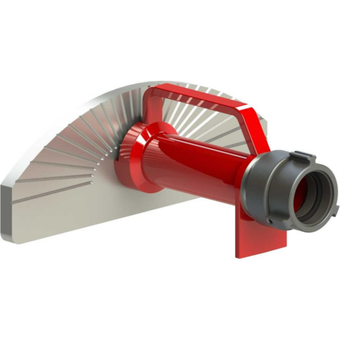 Ecran rideau d'eau mobile DN45 pour sapeurs-pompiers