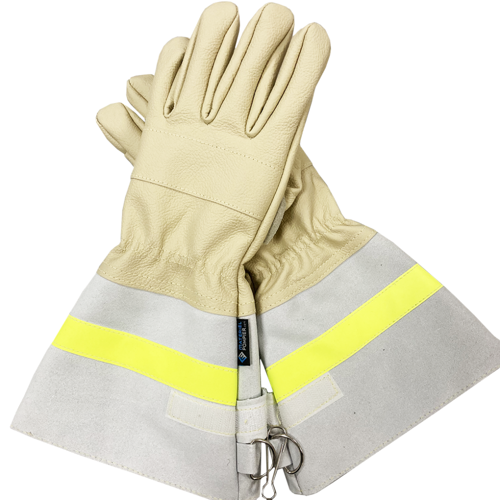 Gants cuir pompier FEUMAX – EN659