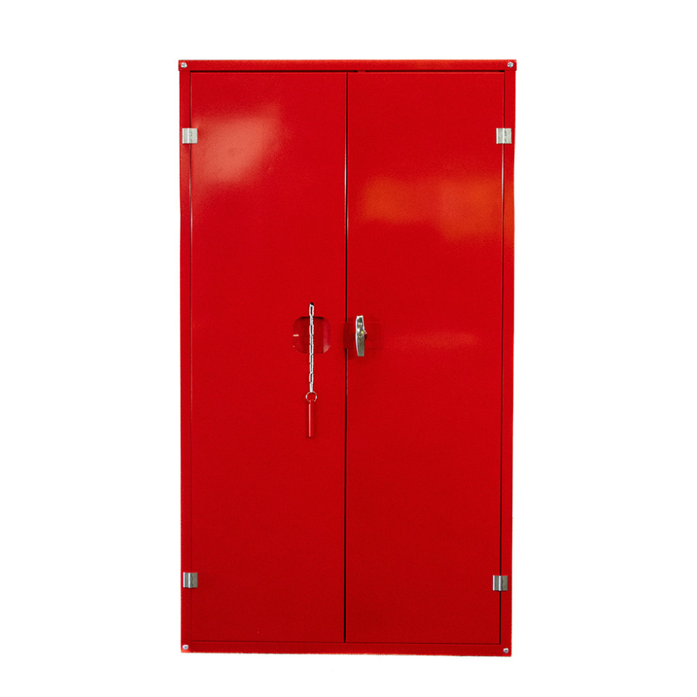 Armoire incendie de stockage matériel de lutte contre l'incendie