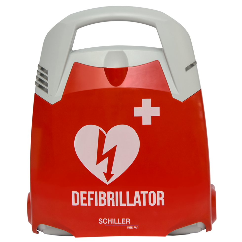 Fully automatic defibrillator (AED)