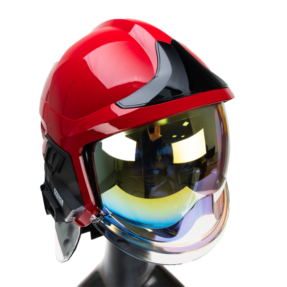 GALLET F1 XF MSA Firefighter Helmet, French design and manufacture