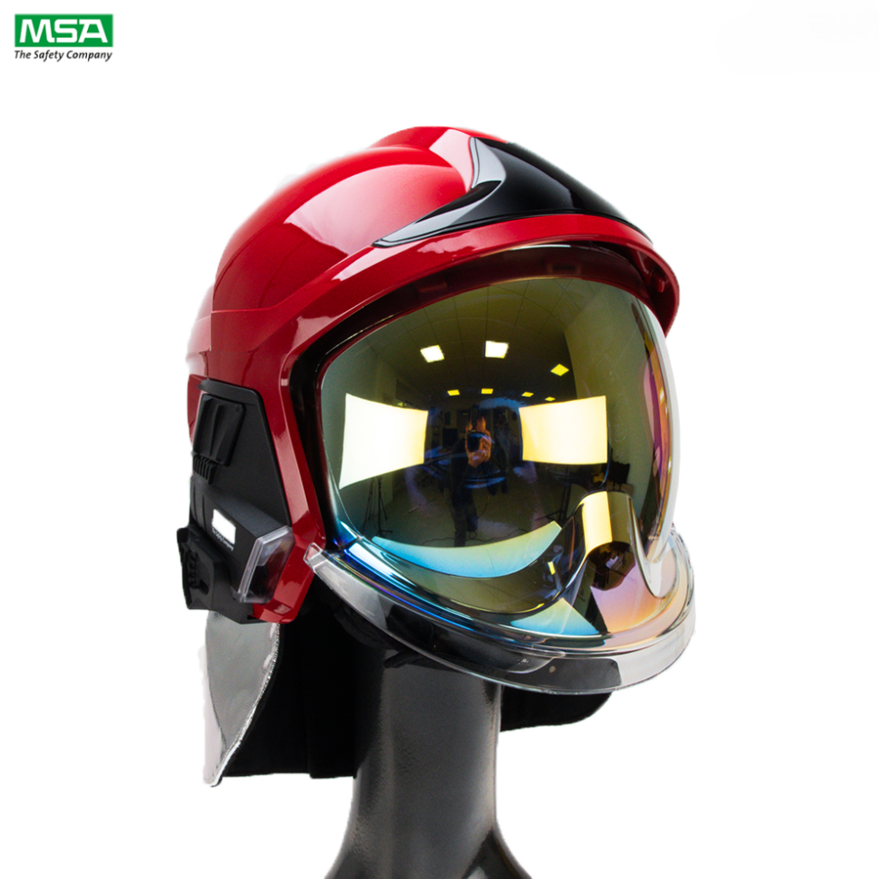 GALLET F1 XF MSA Firefighter Helmet, French design and manufacture